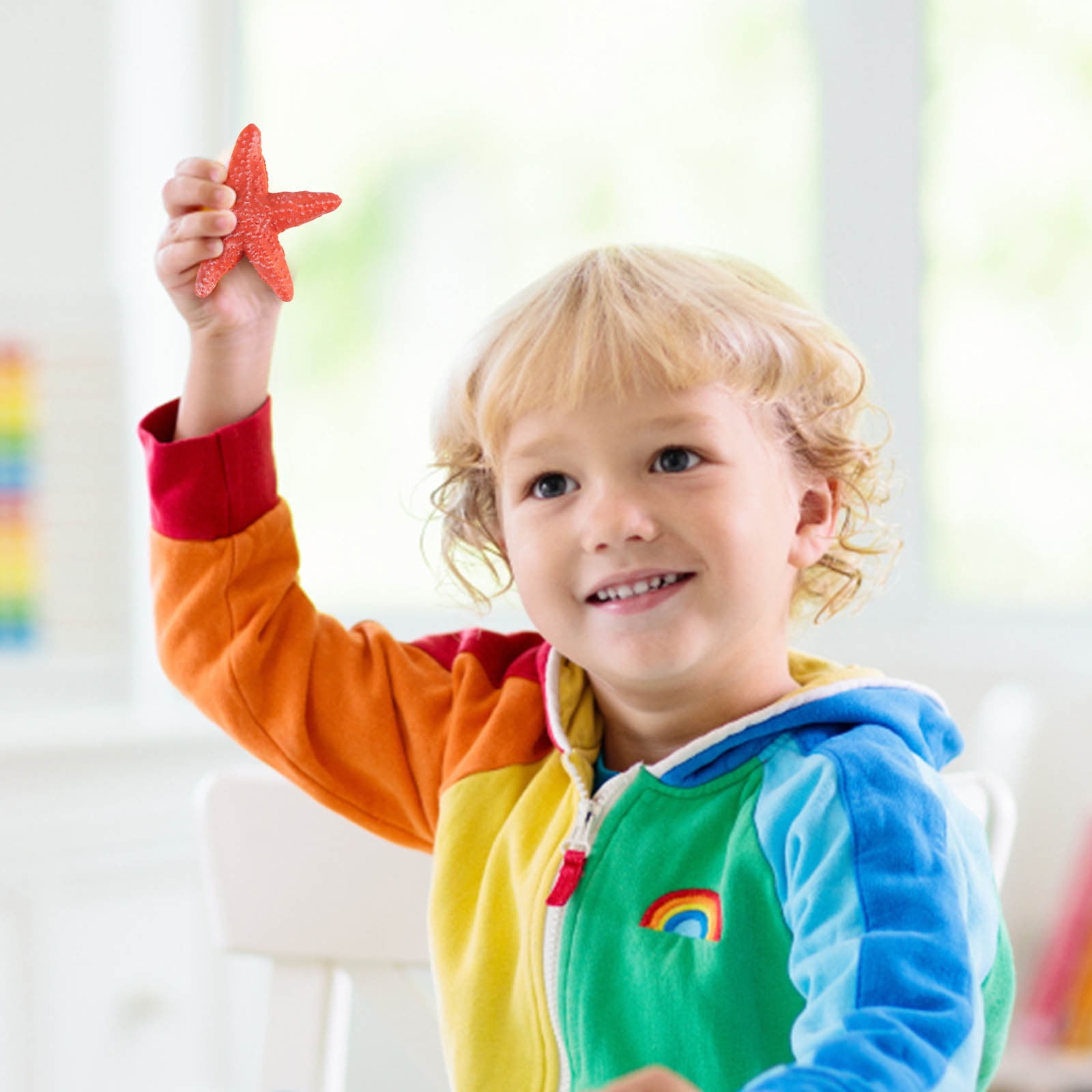 Realistic Sea Animals Solid Simulation Figurines–Hand-Painted ABS ...