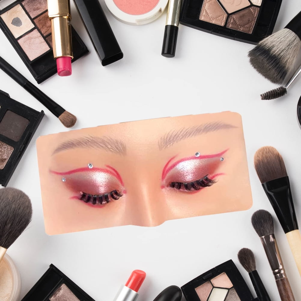 Realistic Silicone Face Eye Makeup Practice Board for Training and Face ...