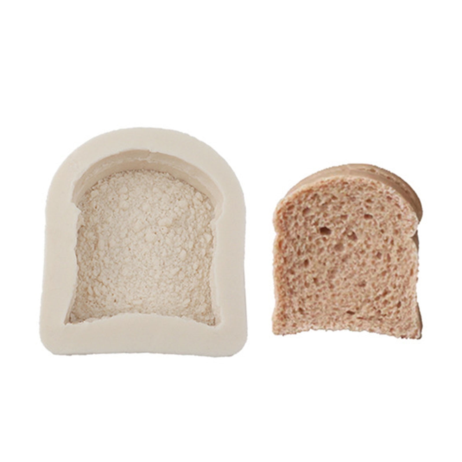 Realistic Silicone Mold Artificial Cake Fake-Bread Biscuit-Resin Molds ...