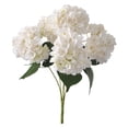 Realistic Silk Hydrangea Bouquet – Artificial Flowers for Wedding Table ...