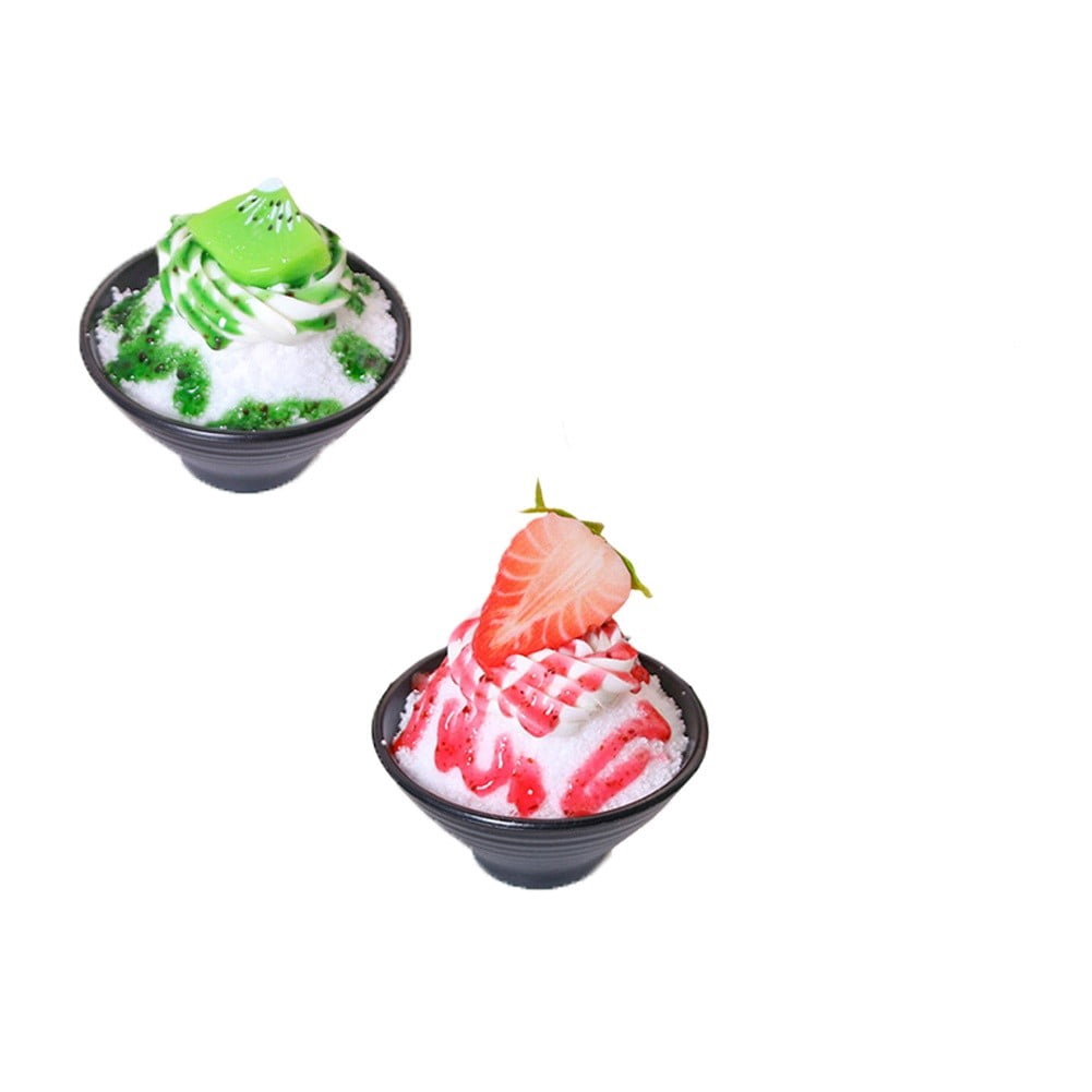 Realistic Simulation Dessert Sets: Smoothie Bowls, Fried Rice & Ice ...