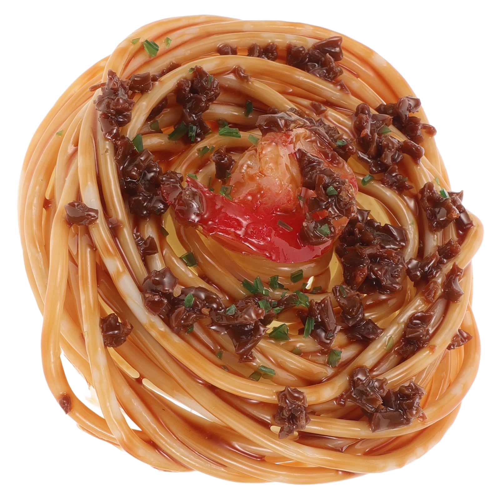 Realistic Simulation Spaghetti Pasta Fake Food Noodles Model For Home ...