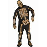 Realistic Skele-Bones Plus Size Adult Costume - Walmart.com