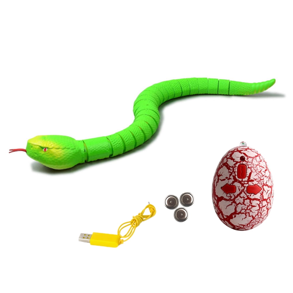Realistic Snakey Cat Toy Remote Control Snake Cat Toy USB Rechargeable ...
