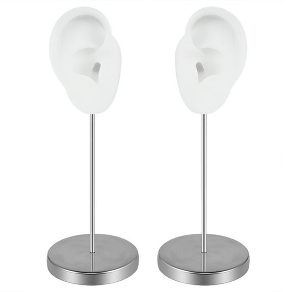 Realistic Soft Silicone Ear Model Practical Ear Studs Display Props ...