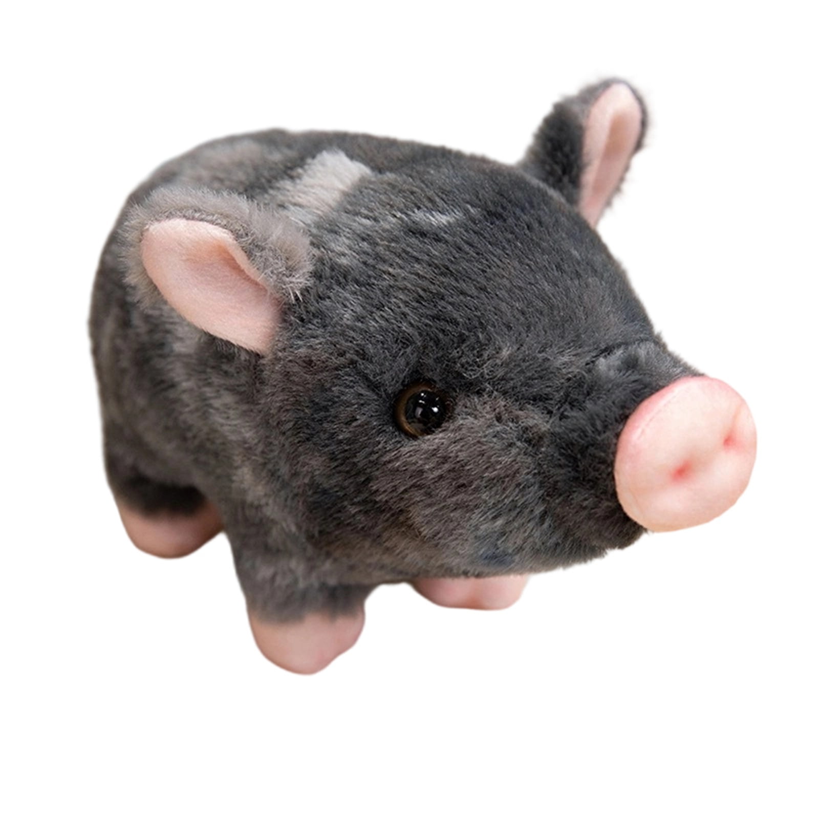 Realistic Sow Plush Toy with Detailed Snout and Hooves, Stuffed Farm ...