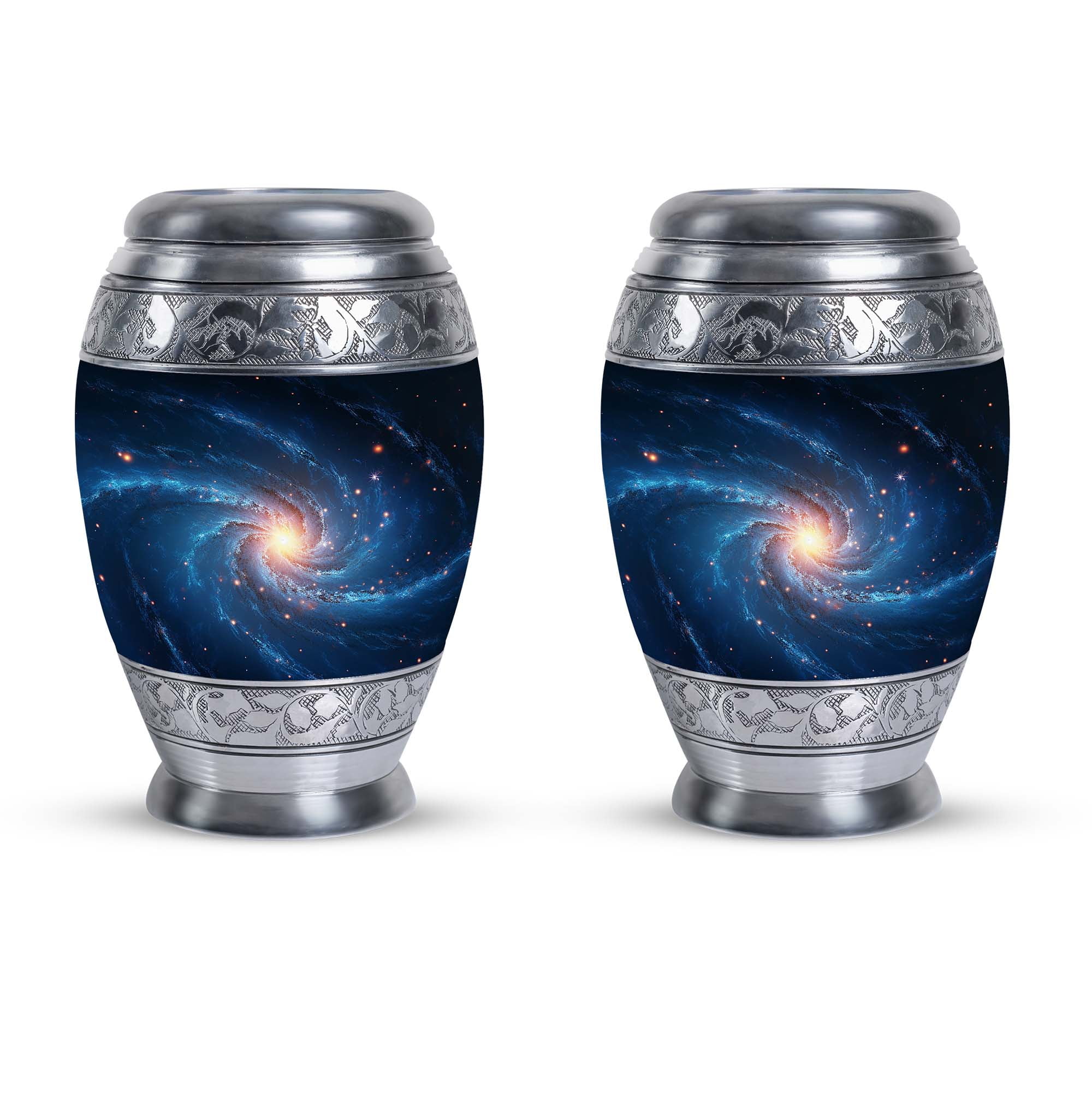 Realistic Spiral Galaxy Cremation Keepsakes For Ashes, Small Cremation ...
