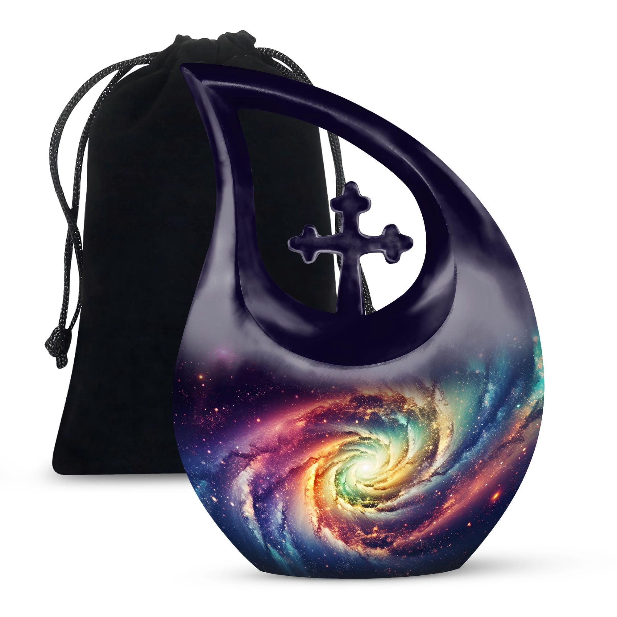 Realistic Spiral Galaxy Urn - Urns For Adult Male & Female - Cremation ...
