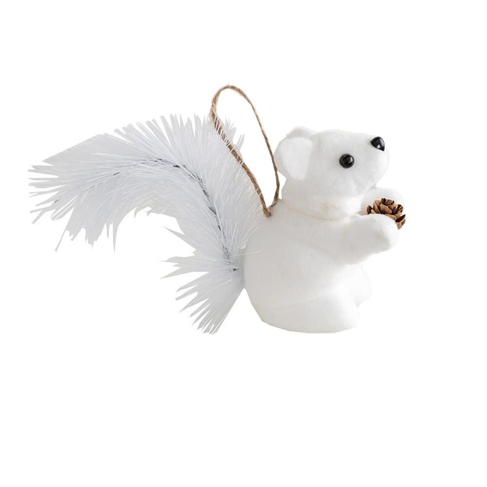 Realistic Squirrel Ornaments for Christmas Tree - Creative Pine Cones ...