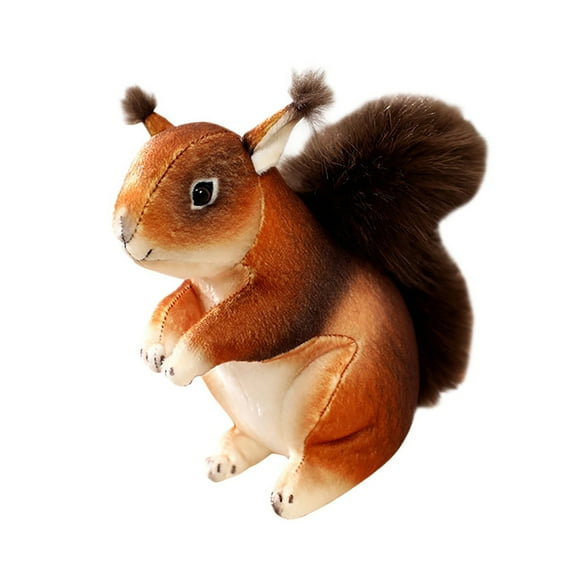 Realistic Squirrel Toy for Children's Birthdays | Soft PP Stuffed ...