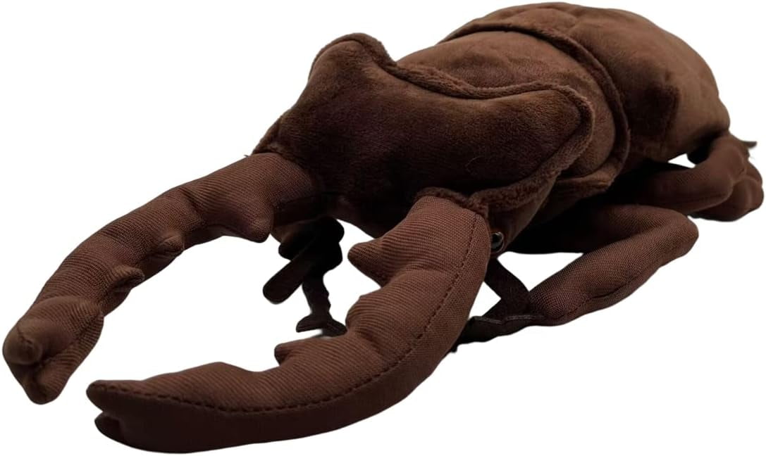 Realistic Stag Beetle Stuffed Animal Plush Toy, Lifelike Insect ...