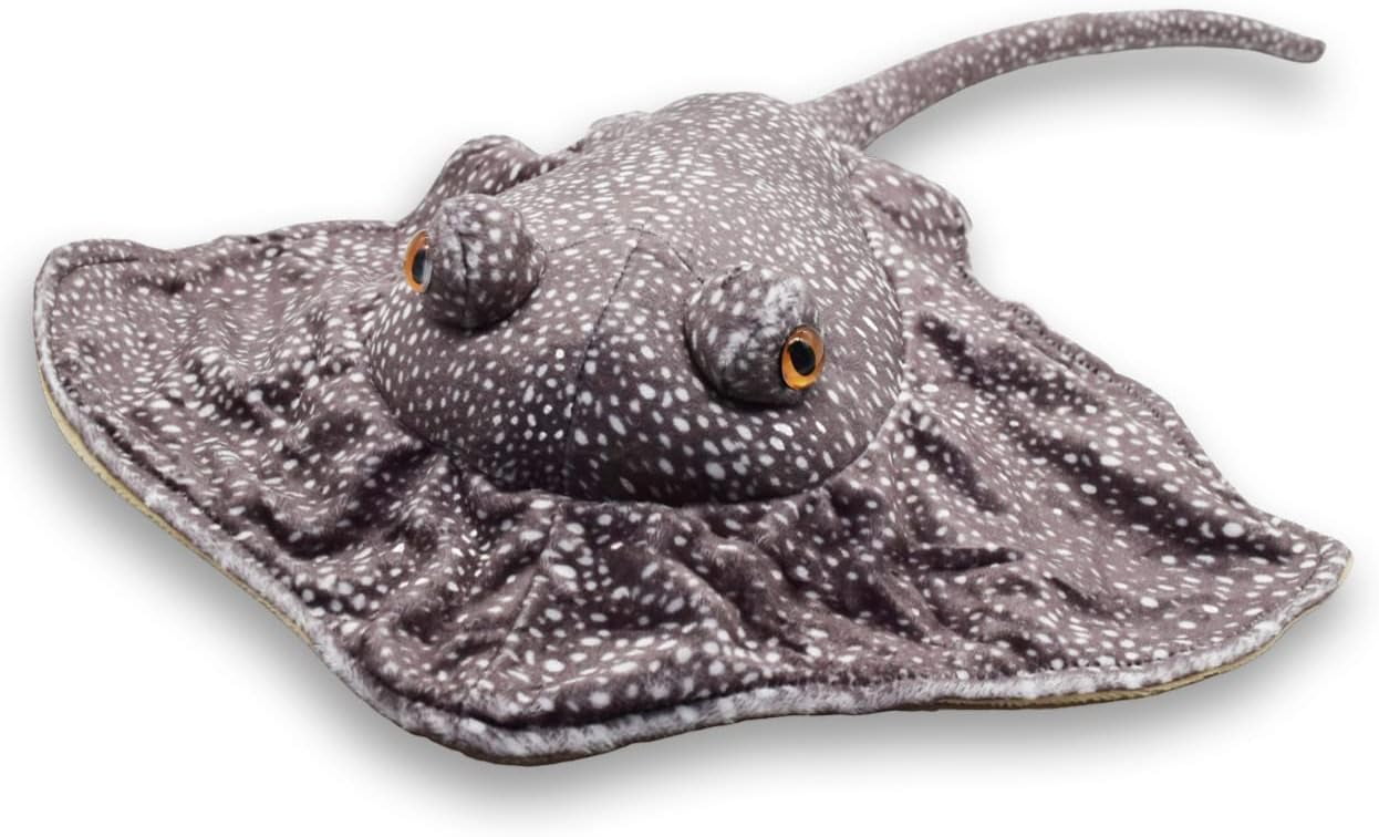 Realistic Stingrays Stuffed Animal Plush Toy, Lifelike Ocean Animal ...