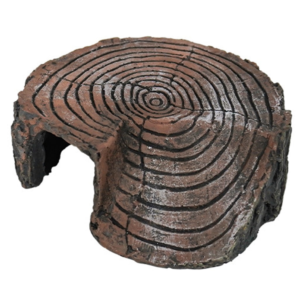 Realistic Stone Terrariums Basking Platform Shelter for Reptiles Shrimp ...