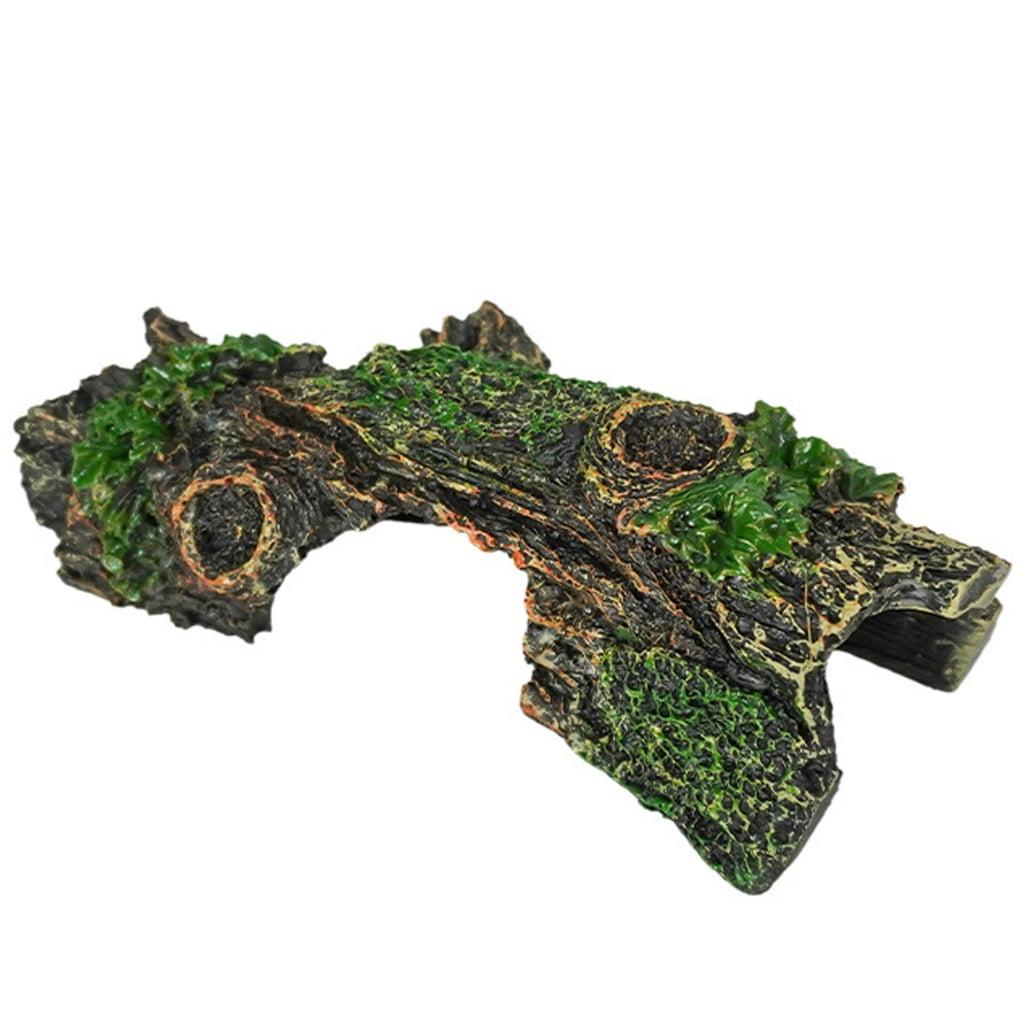 Realistic Stone Terrariums Basking Platform Shelter for Reptiles Shrimp ...