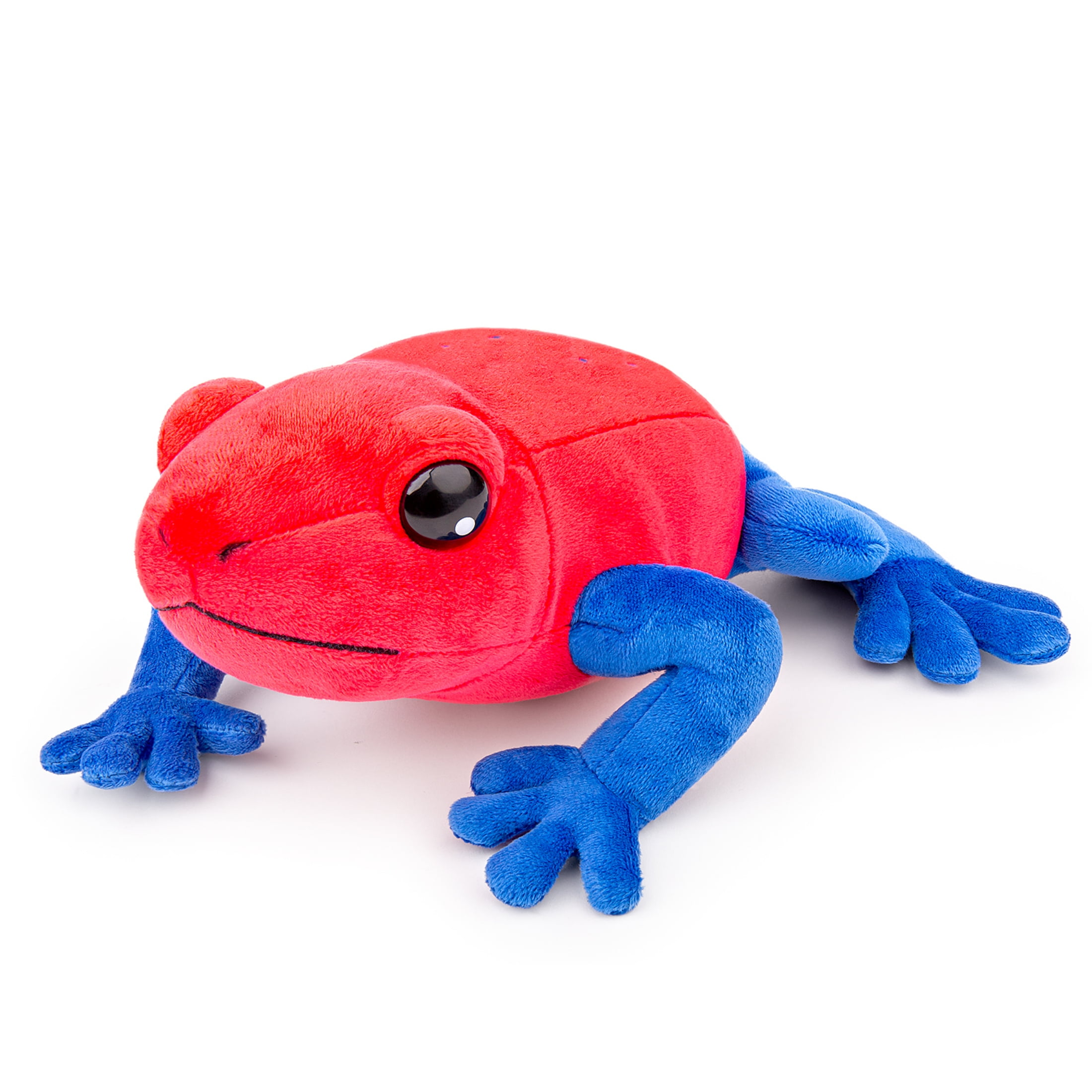 Realistic Strawberry Poison Dart Frog Stuffed Animal,Soft Frog Plush ...