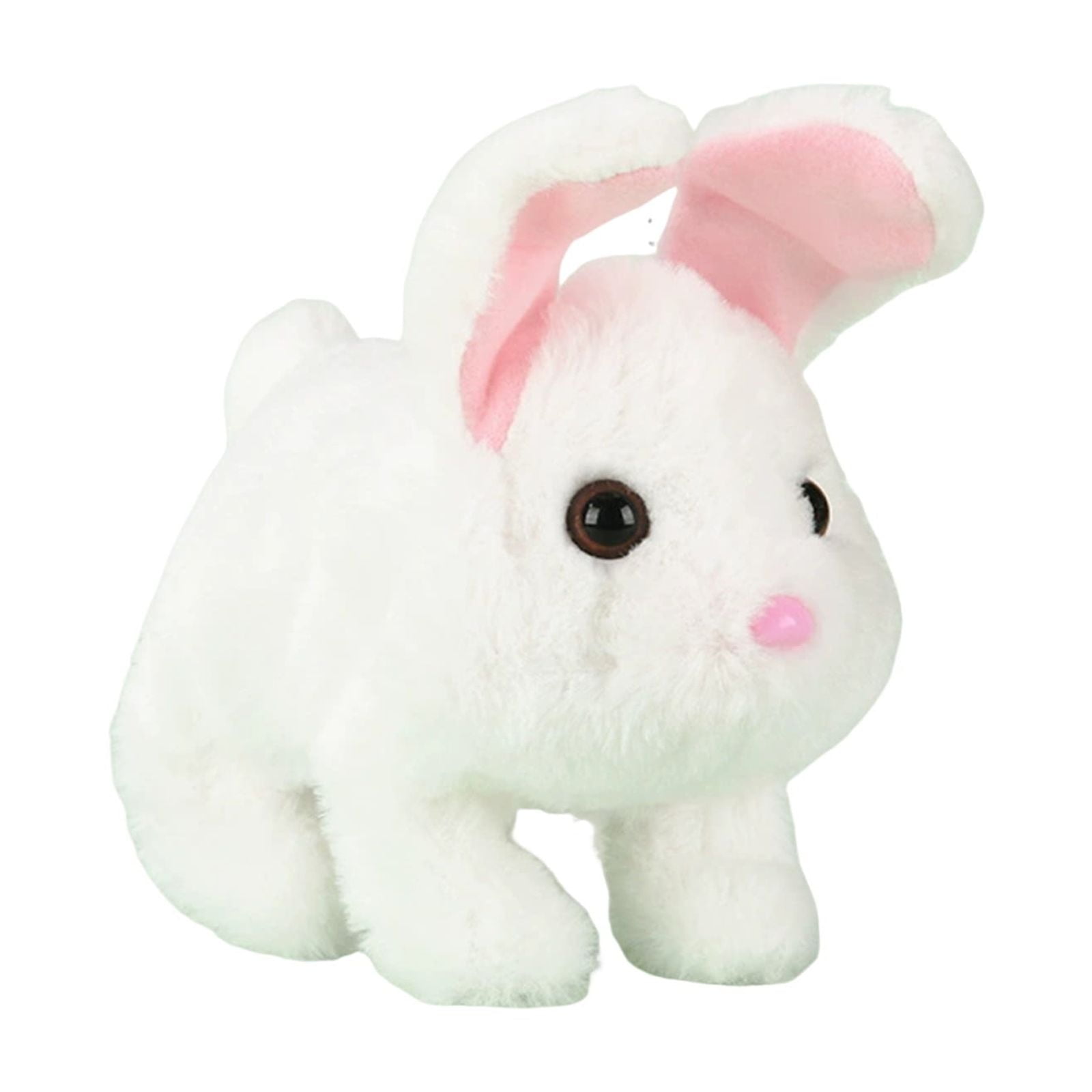 Realistic Stuffed Animals, Cute Bunny Easter Plush Animals With Sounds ...