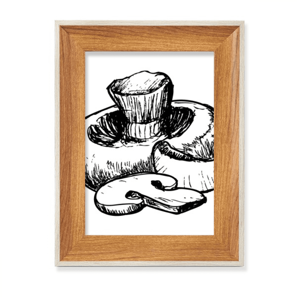 Realistic Swamm Line Illustration Pattern Desktop Wooden Photo Frame ...