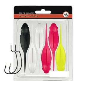 6Pcs Soft Octopus Swimbait Fishing Lure with Hook, Saltwater Ocean ...