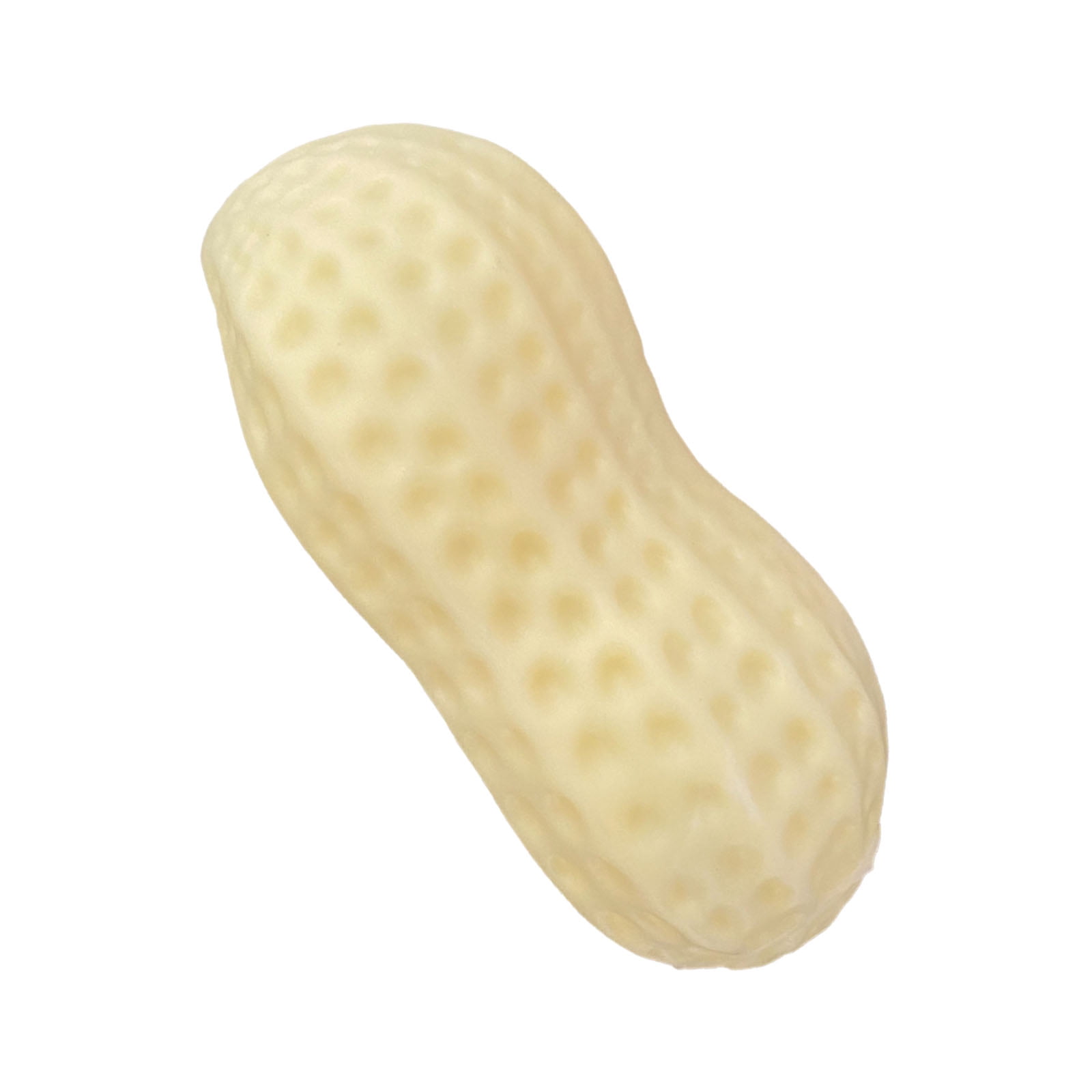 Realistic Talking Peanut Dog Toy With Sound Rubber Chewing Teether For ...
