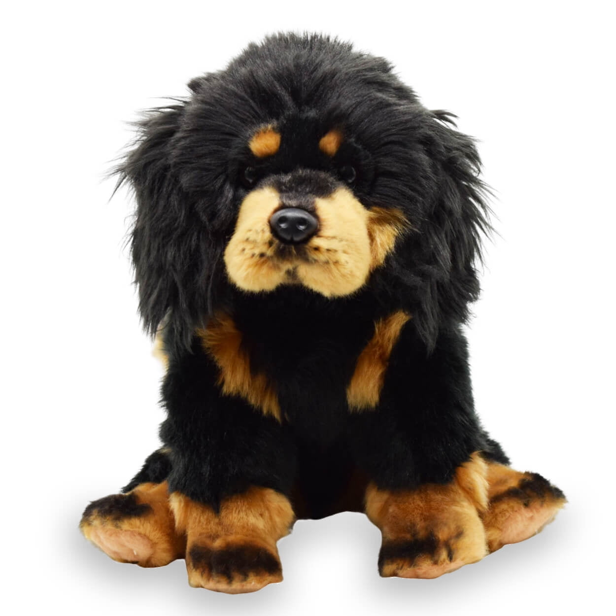 Realistic Tibetan Mastiff Dog Stuffed Animal Plush Toy, Dog Plushies ...