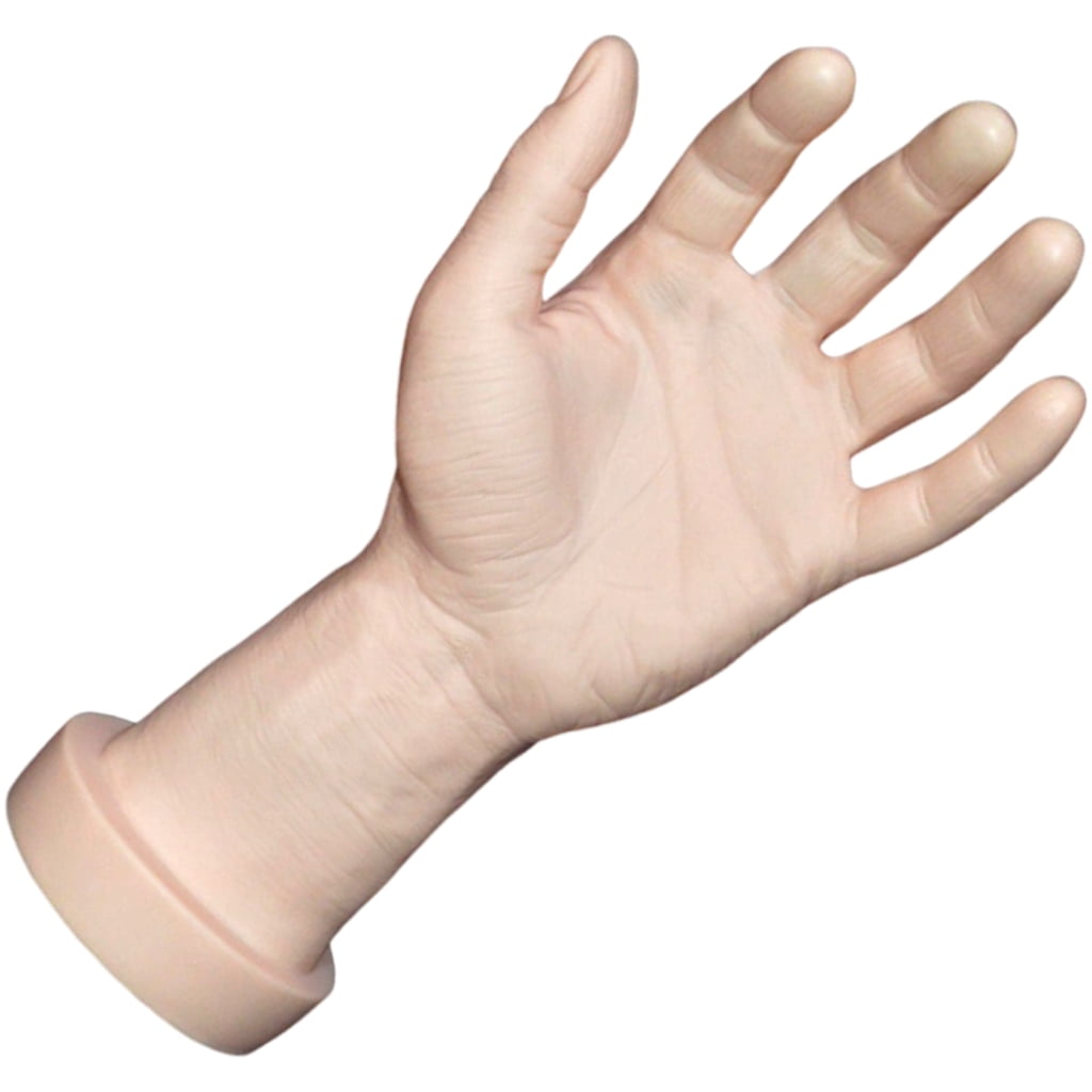 Realistic Touch Hand Mold Multipurpose Display Tool Easy to Clean PVC ...