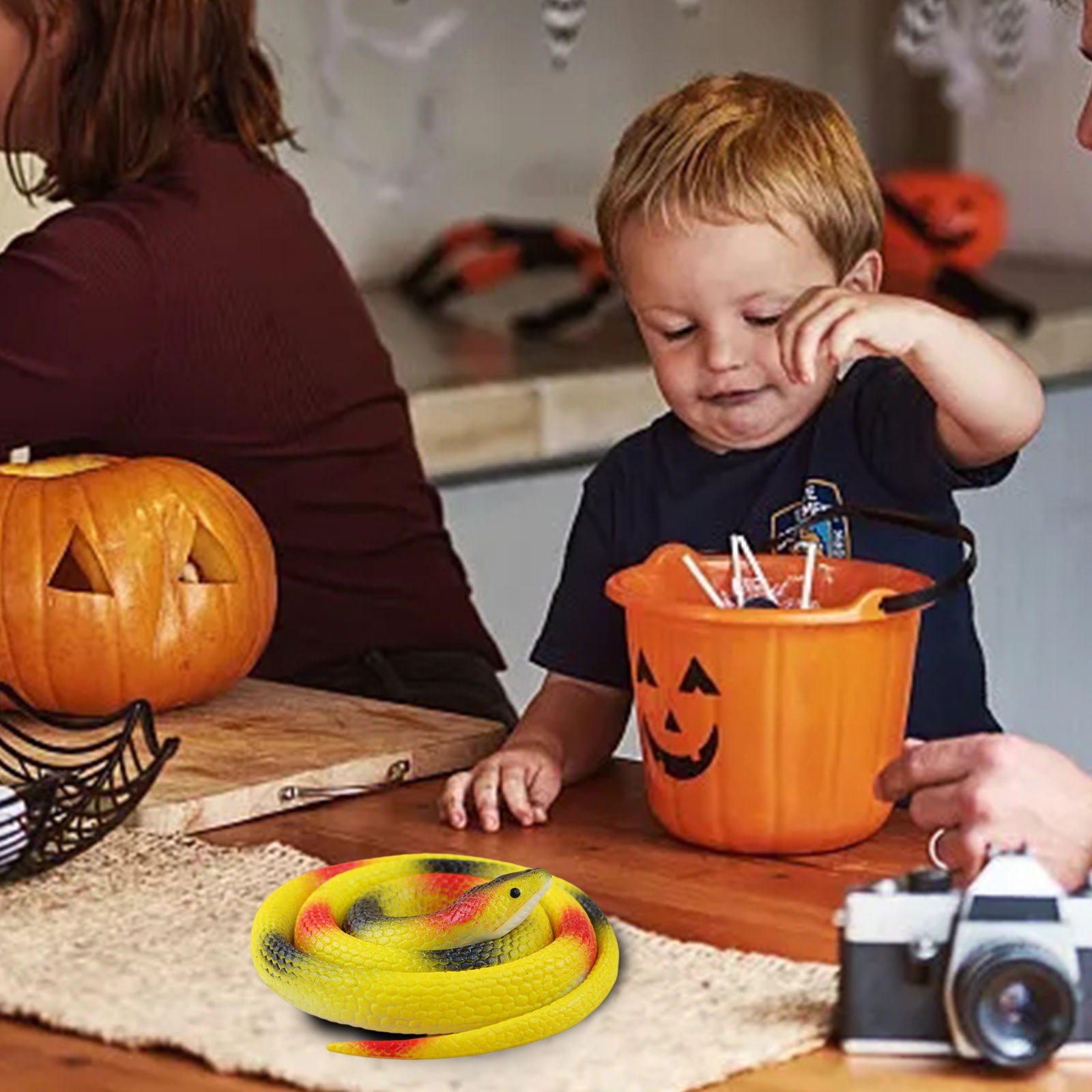 Realistic Toy Snap Chat Party Decorations Cowboy Photo Booth Props ...