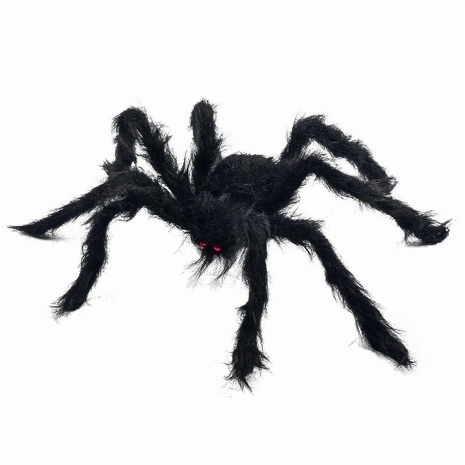 Realistic Various Size Spiders Outdoor Halloween Decorations, Huge ...