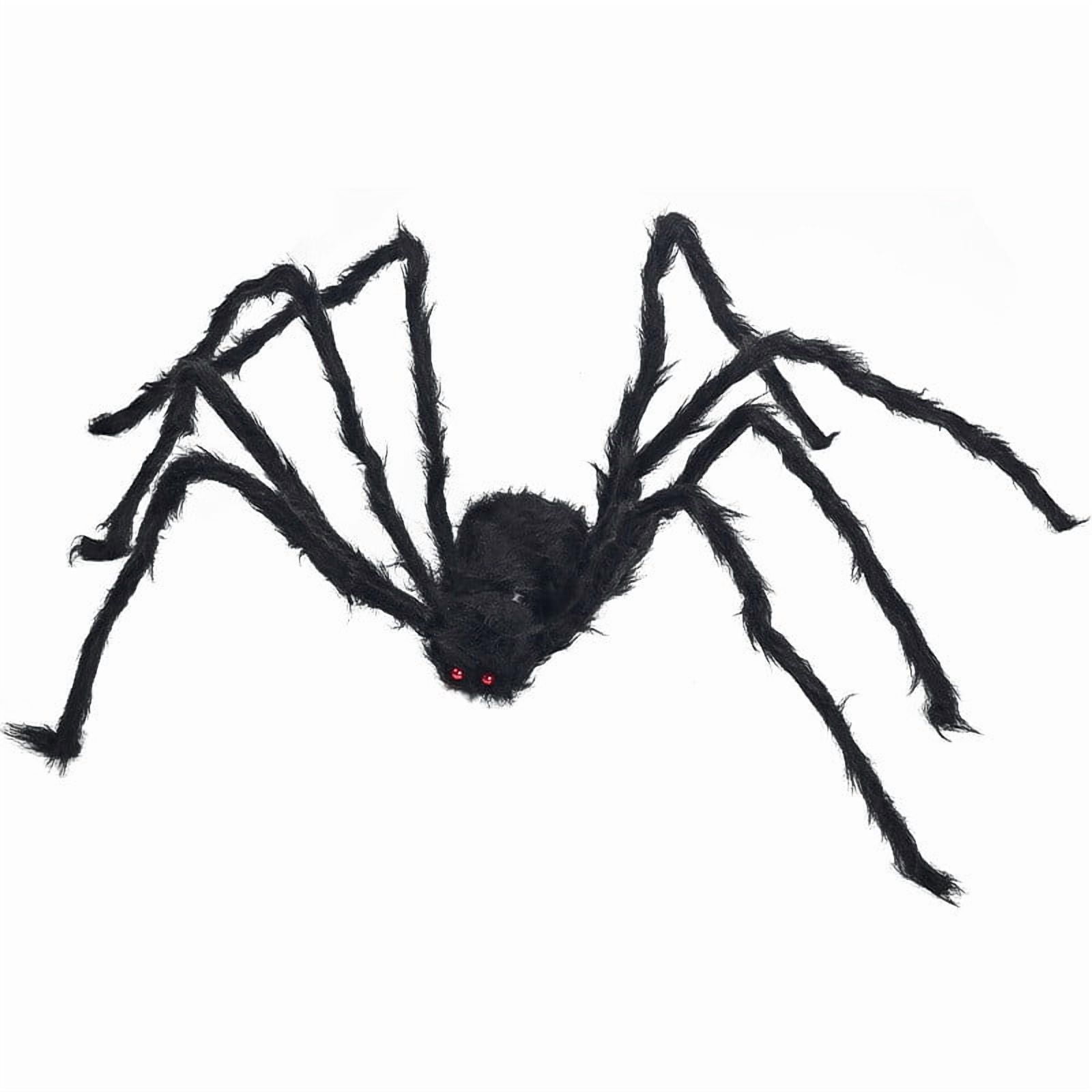 Realistic Various Size Spiders Outdoor Halloween Decorations, Huge ...