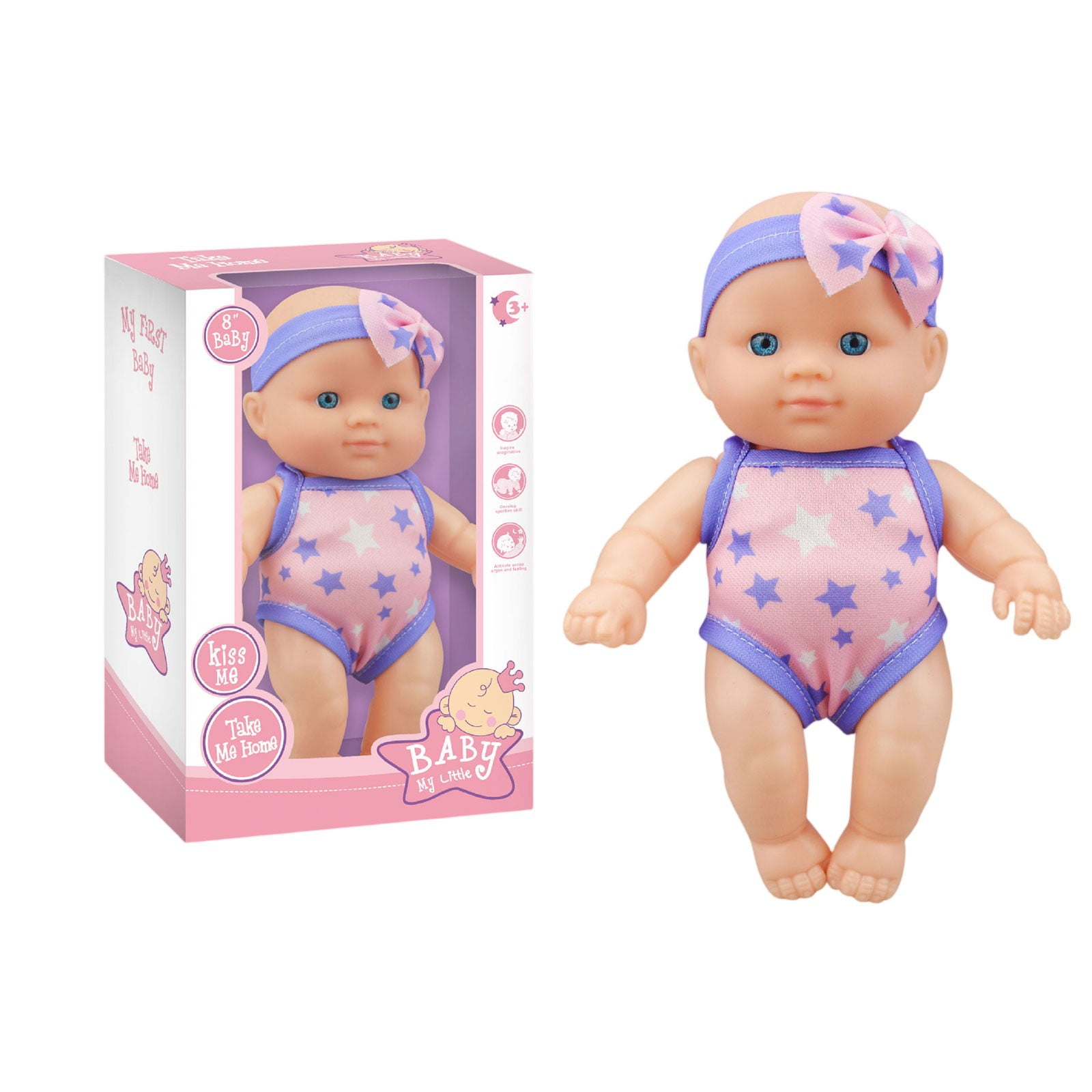 Realistic Vinyl Baby Doll Soft Rubber Toy, Kiss-Me Take-Me-Home ...