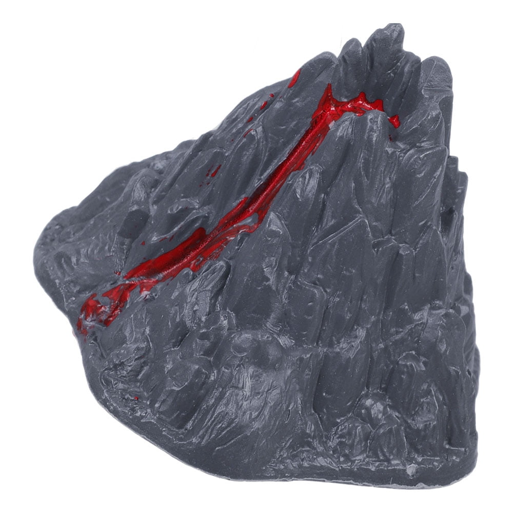 Worgeous Plastic Volcano Model for Party Use Mini Garden Decor ...