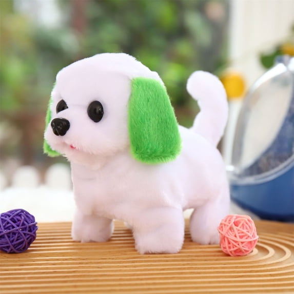 Realistic Walking Barking Toy Puppy - Interactive Educational Pet Toy ...
