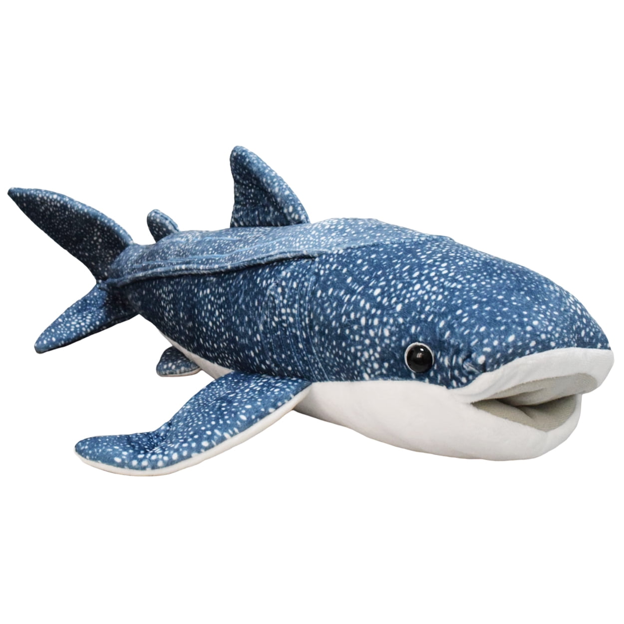 Realistic Whale Shark Stuffed Animal Plush Toy, Lifelike Ocean Animal ...