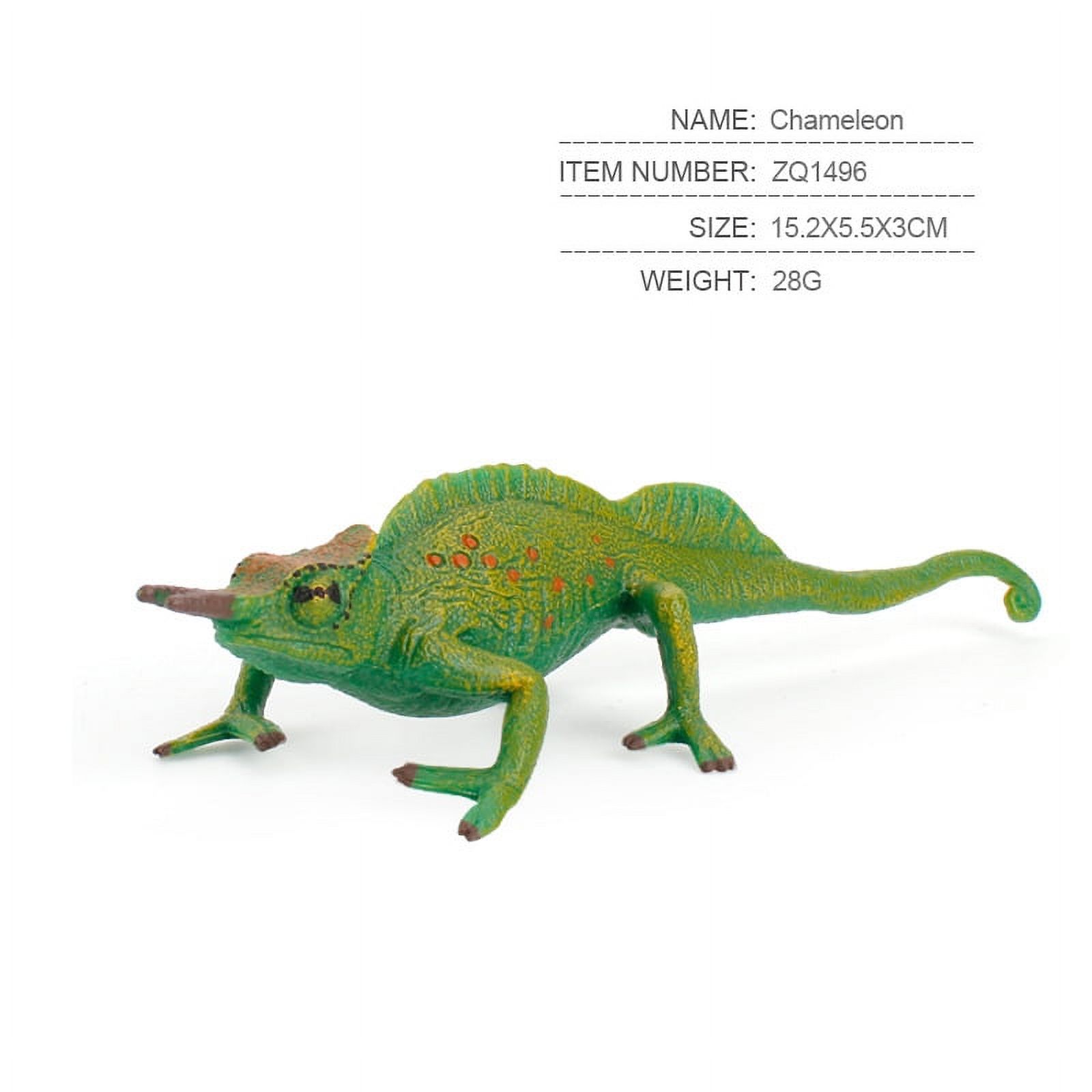 Realistic Wild AmphibianAction Figures Simulation Chameleon Model ...