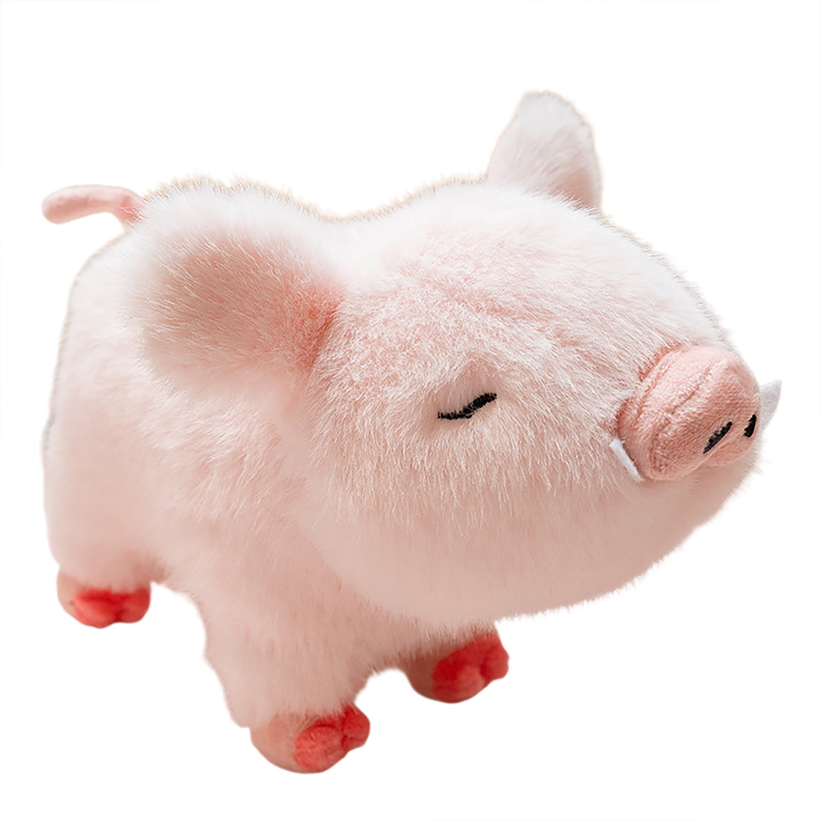 Realistic Wild Boar Plush Toy, Lifelike Stuffed Animal Doll with ...