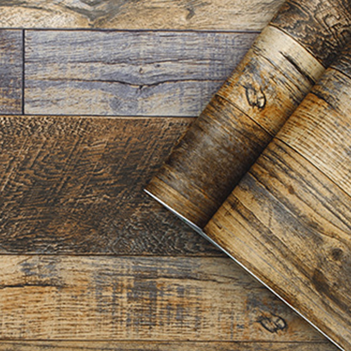 Realistic Wood Contact Paper for Transforming Spaces Distressed Wood ...