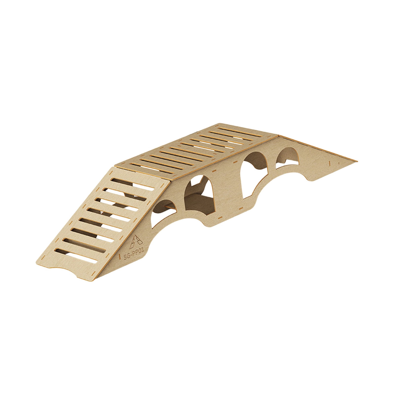 Realistic Wooden Obstacle Course For Remote Control Car Models Climbing ...
