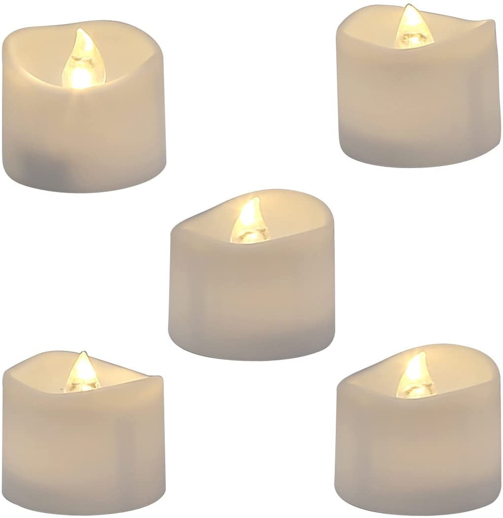 Realistic and Bright Flickering Bulb Battery Operated Flameless LED Tea ...