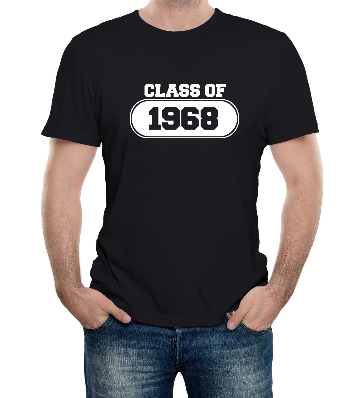 Reality Glitch Class of 1968 College School Graduation Mens T-Shirt ...