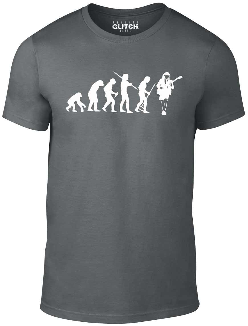 Reality Glitch Evolution of Angus Young T-Shirt - Walmart.com