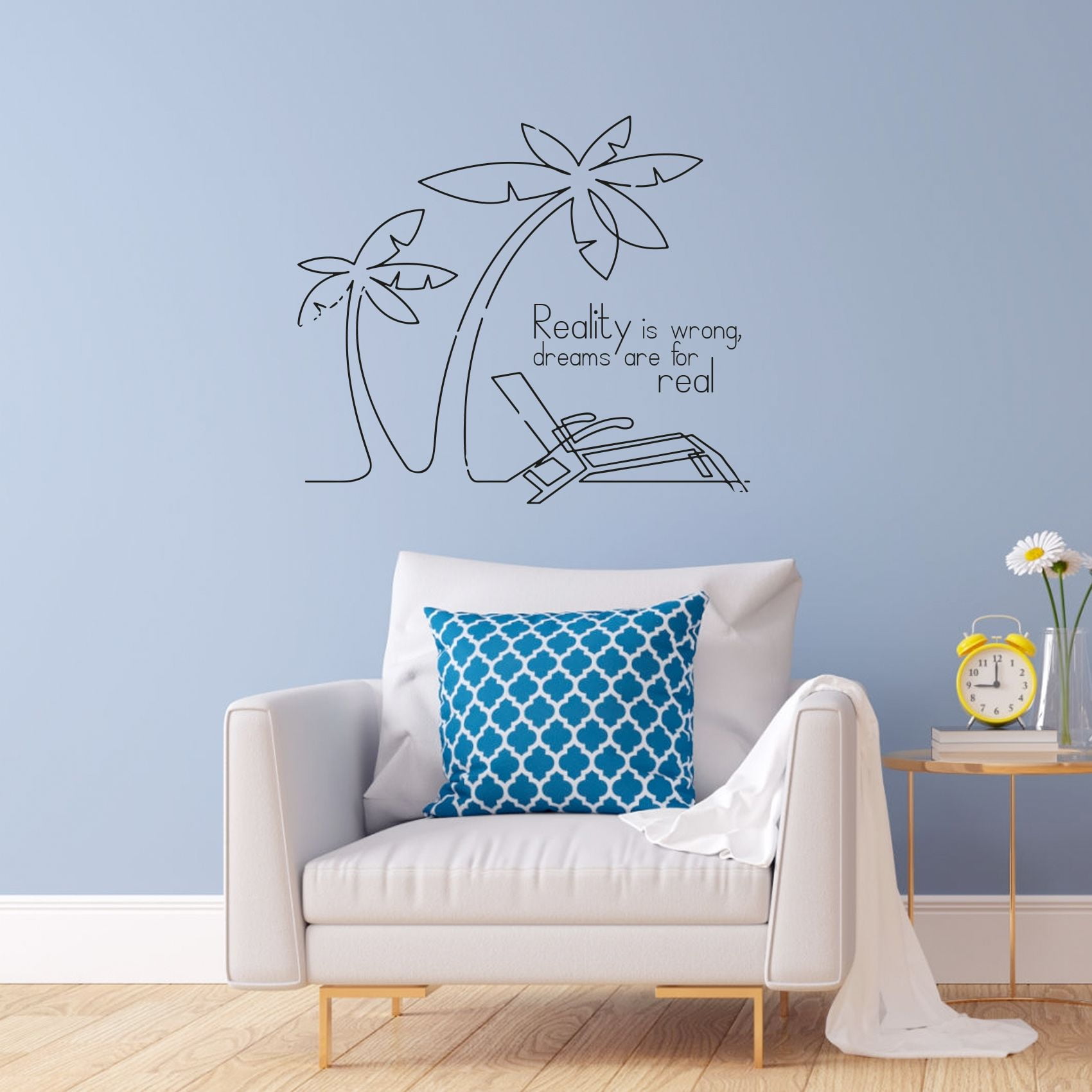 Reality Is Wrong Dreams Are For Real Life Quote Beautiful Coconut Tree ...