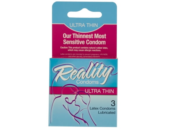 Reality Ultra Thin Latex Condoms - Walmart.com