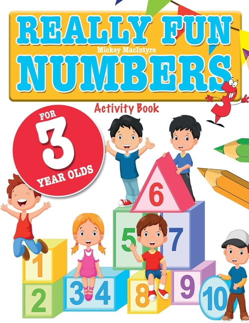 Really Fun Numbers For 3 Year Olds: A fun & educational counting ...