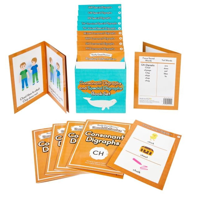 Really Good Phonics Decodable Readers ? Consonant Digraphs and Special ...