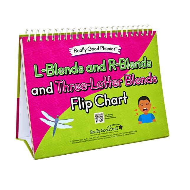 Really Good Phonics Decodable Readers Flip Chart ? L- and R-Blends and ...