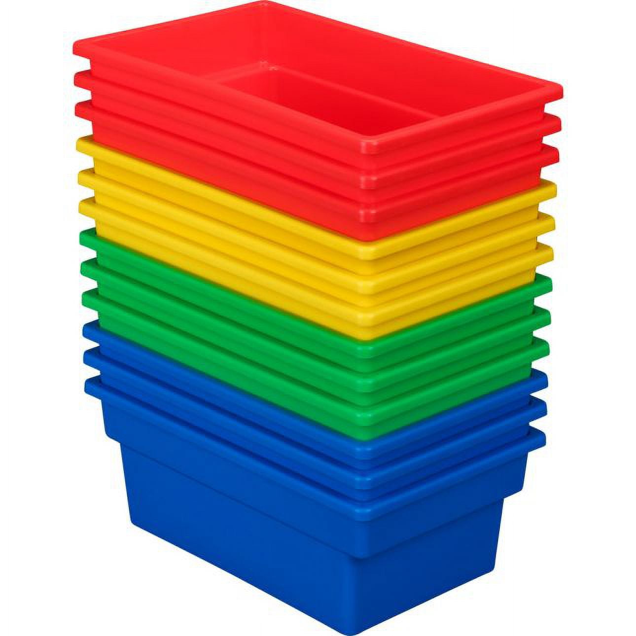 Really Good Stuff All-Purpose Bins - Set Of 12 - 4 Colors - Walmart.com