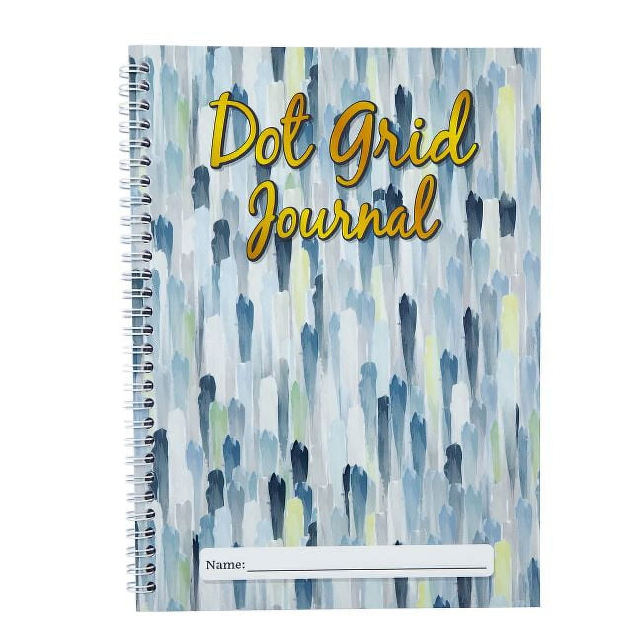 Really Good Stuff Cool and Calm Dot Grid Spiral Journals ? Set of 6 ...