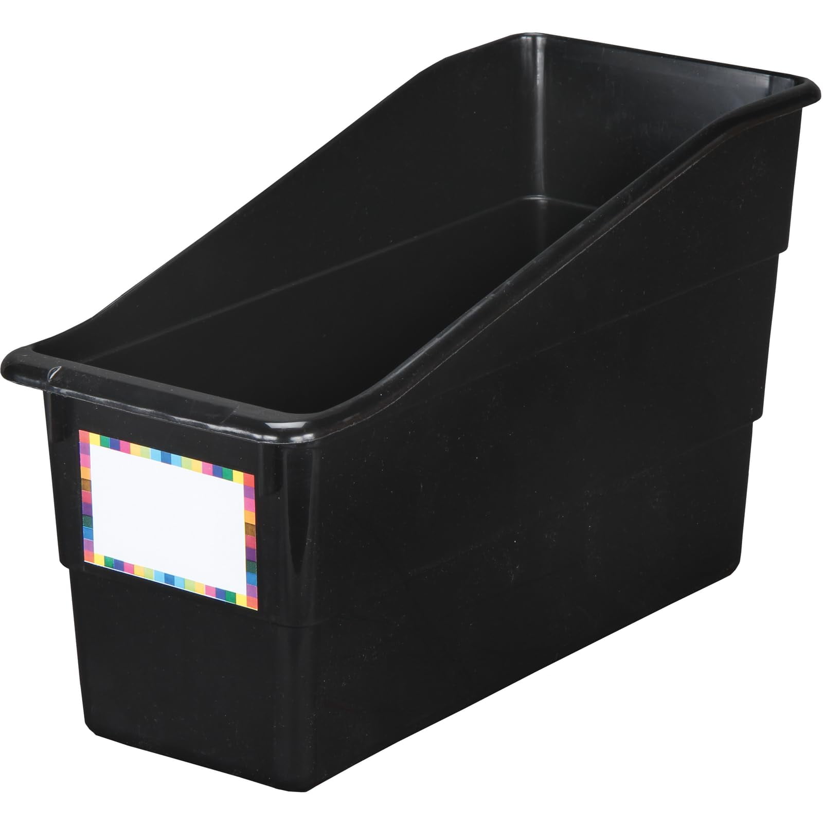 Really Good Stuff Durable Book and Binder Holder, 5??x12??x7?? (1 Black ...