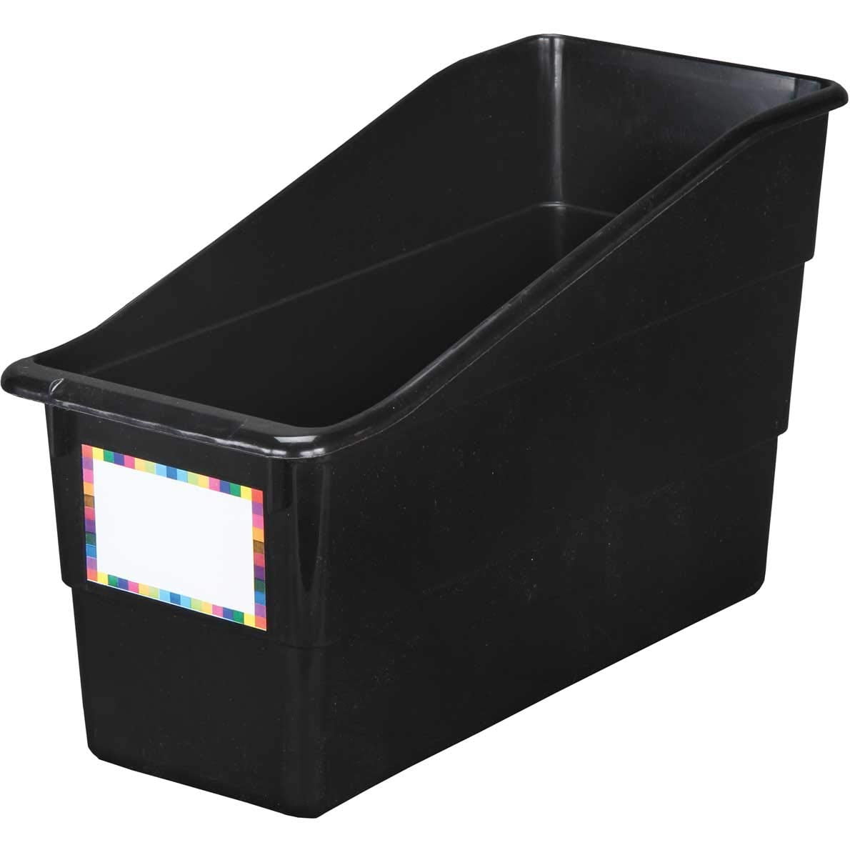 Really Good Stuff Durable Book and Binder Holder, 5??x12??x7?? (1 Black ...