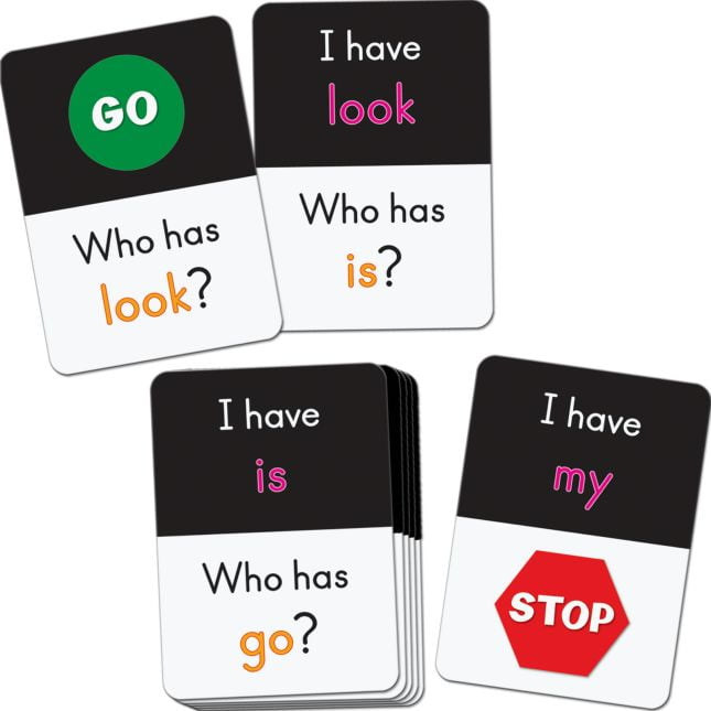 Really Good Stuff I Have, Who Has? Small Group Dolch Pre-Primer Words ...