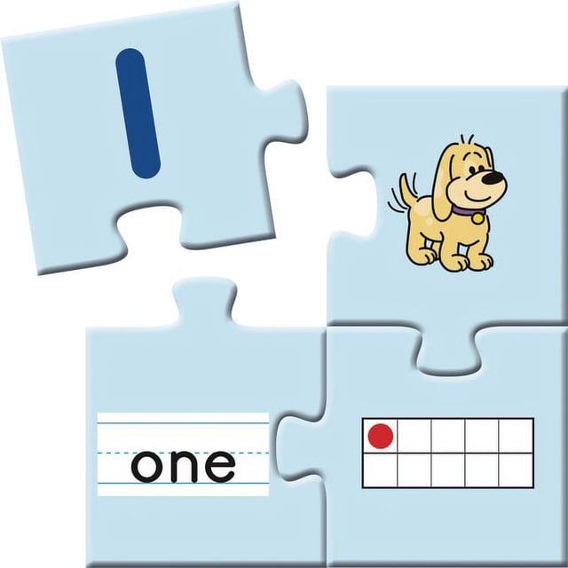 Really Good Stuff Number Match Puzzles - 1-10 - Walmart Business Supplies